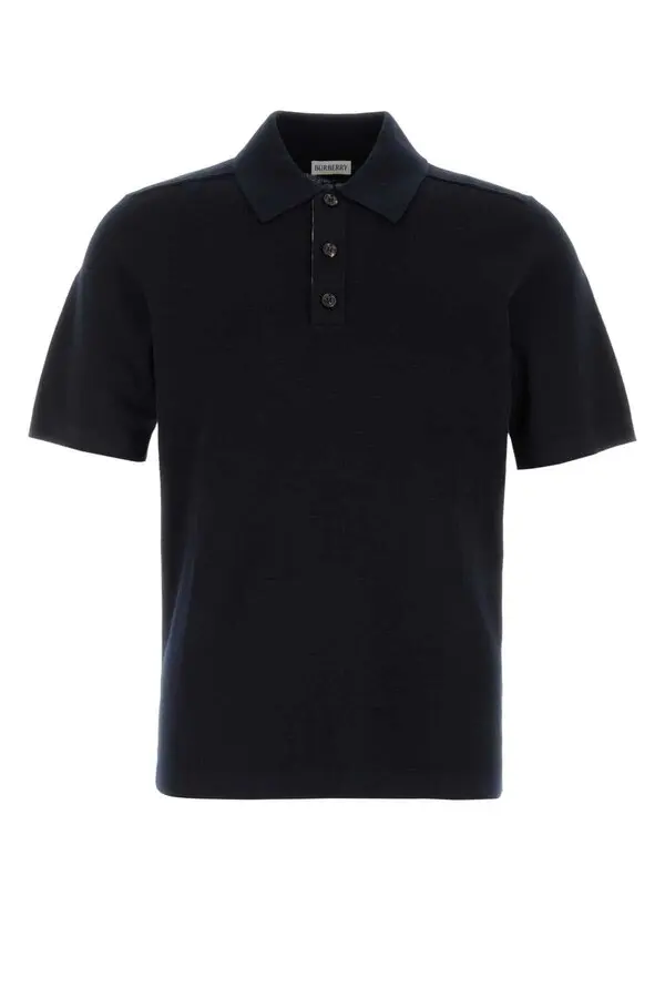 Burberry Midnight Wool Polo Shirt