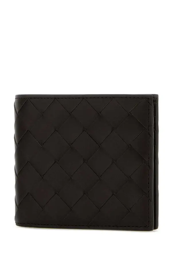 Bottega Veneta Dark Leather Wallet