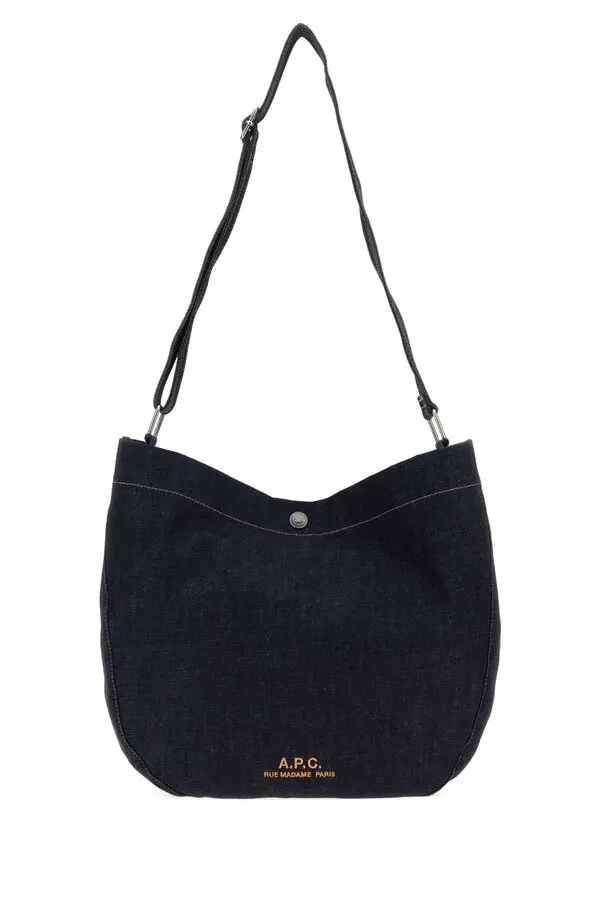 A.p.c. Denim Besace Shopping Bag