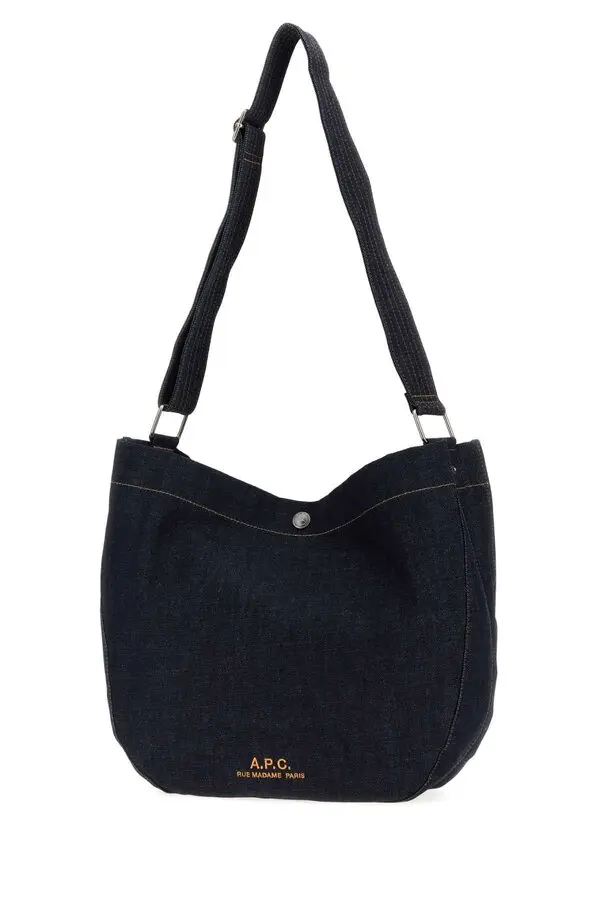 A.p.c. Denim Besace Shopping Bag