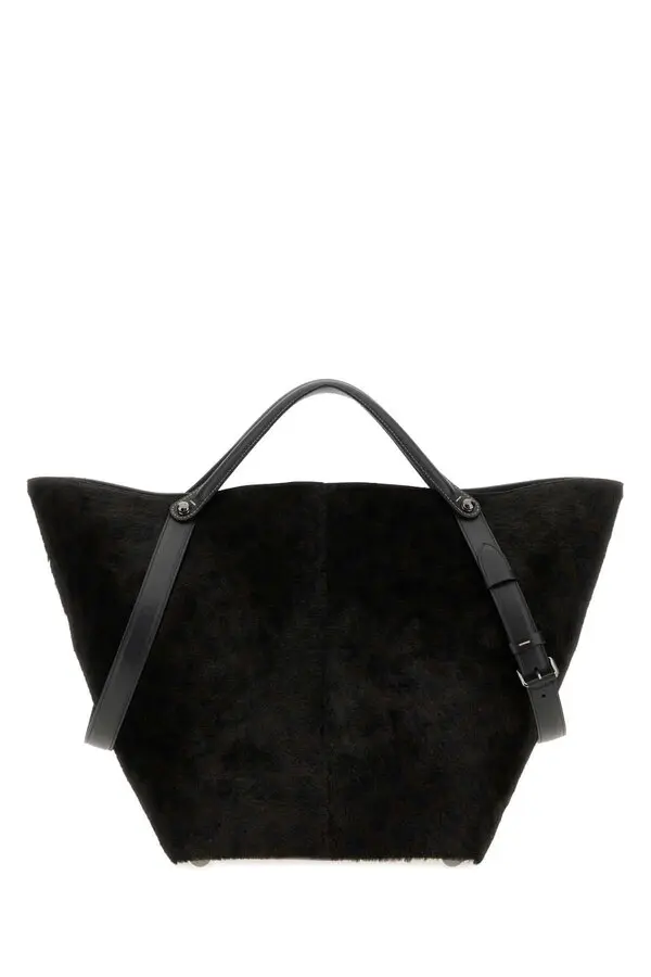 MAISON MARGIELA Printed Calf Hair Tote Bag - Multicolor