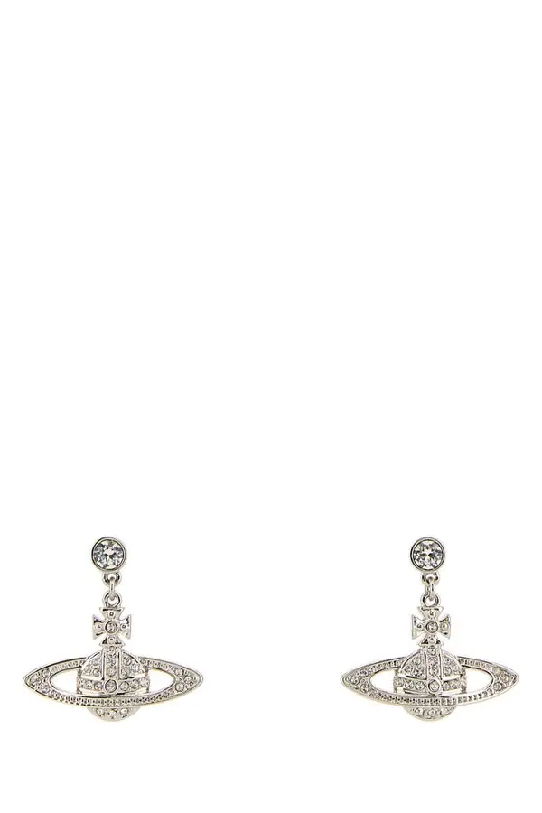 VIVIENNE WESTWOOD Metal Mini Bas Relief Drop Earrings