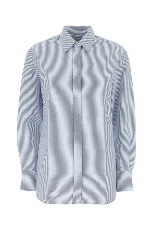 GOLDEN GOOSE Embroidered Oxford Batilda Shirt - Multicolor