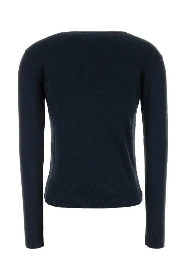 A.p.c. Navy Cotton Cora Cardigan - Blue