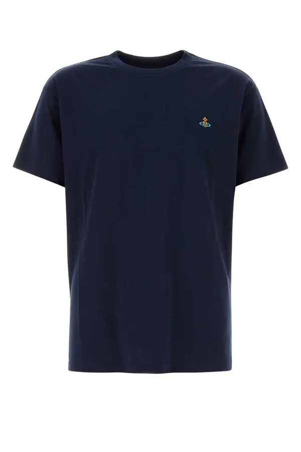 VIVIENNE WESTWOOD Midnight Cotton T-shirt - Blue