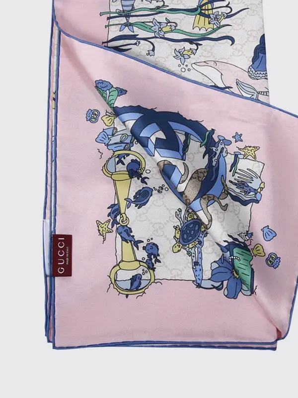 Gucci Neck Scarf Blush