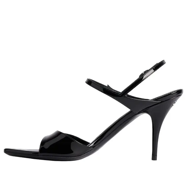 Balenciaga Avenue Bow Sandal - Black