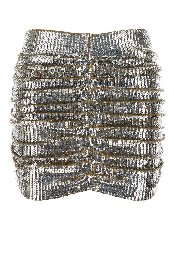 Dsquared2 Embellished Wool Mini Skirt