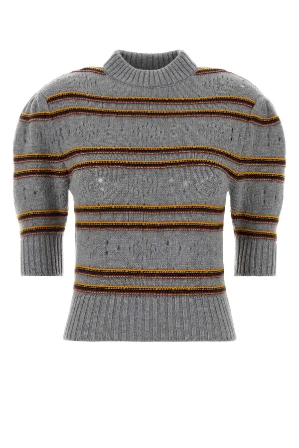Marni Embroidered Cashmere Sweater - Multicolor