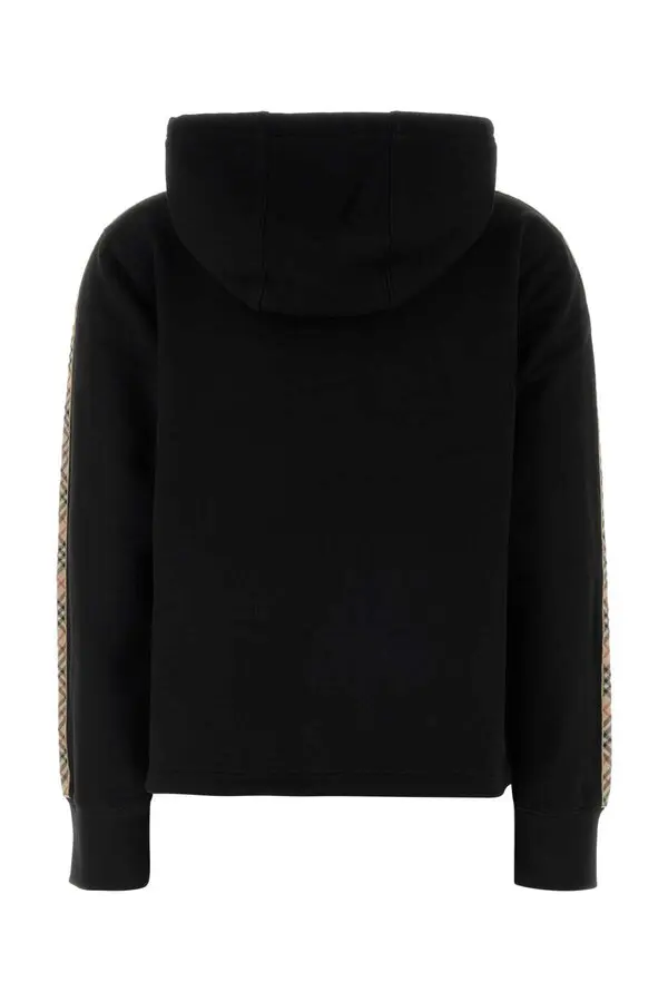 Burberry Cotton Sweatshirt With Icon Stripe Detail