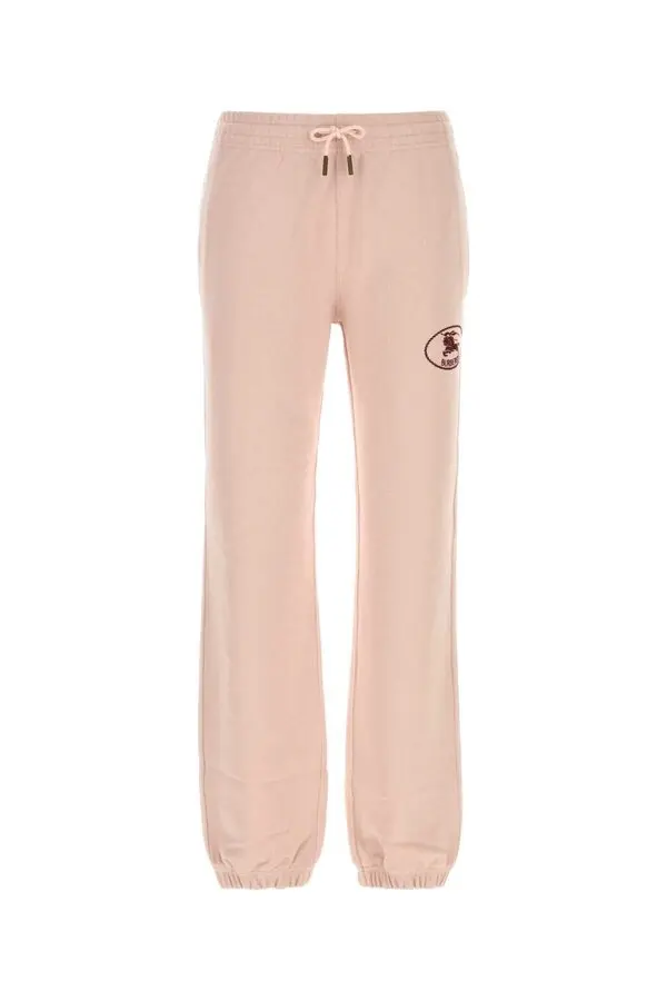 Burberry Pastel Cotton Joggers - Pink