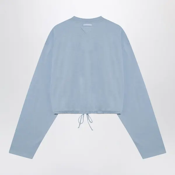 Prada Light Sweater With Elastic Hem