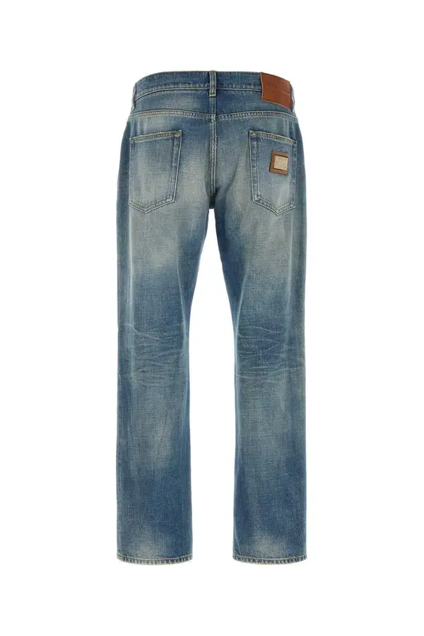 Dolce & Gabbana Distressed Denim Jeans - Blue