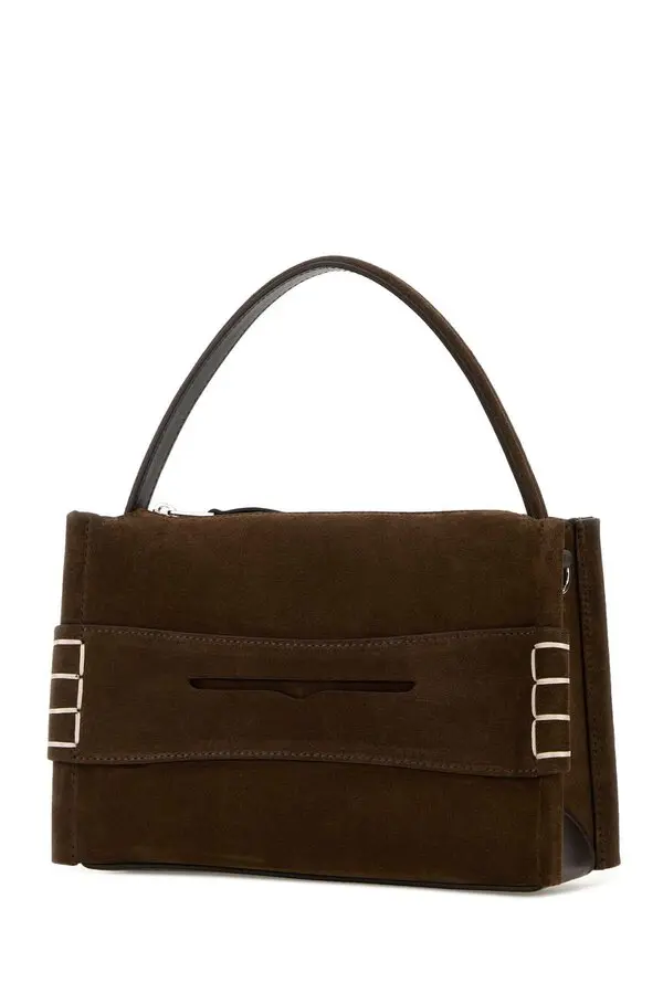 JW Anderson Small Suede Loafer Handbag