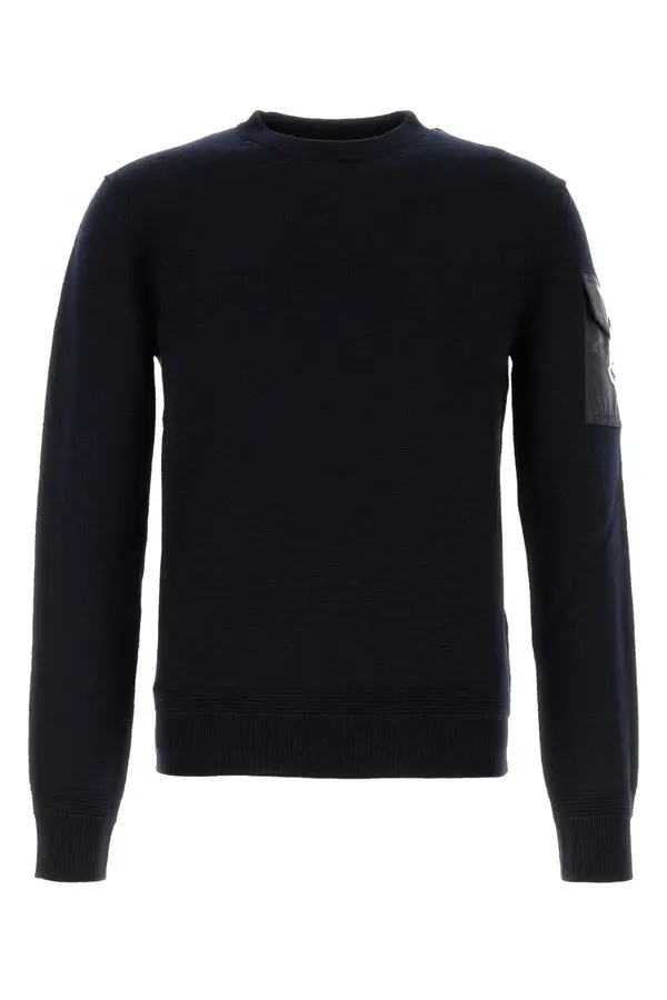 Moncler Midnight Blue Wool Sweater