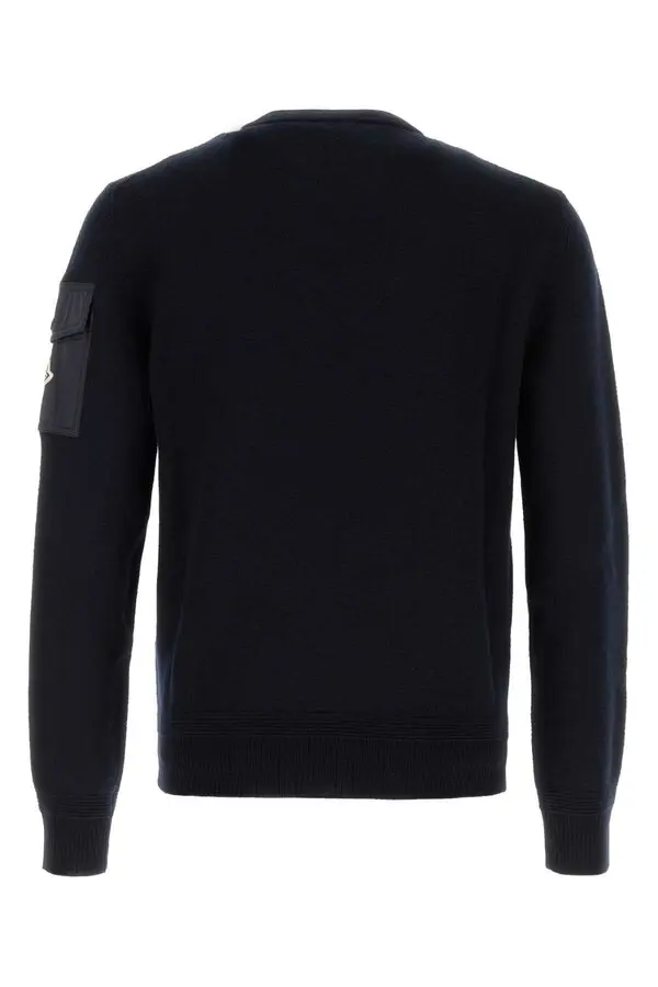 Moncler Midnight Blue Wool Sweater