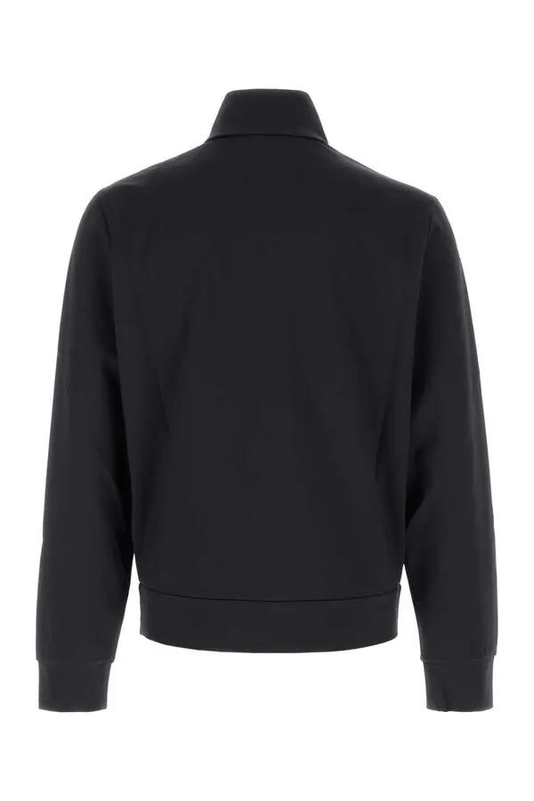 Moncler Stretch Nylon Blend Zip-up Sweatshirt