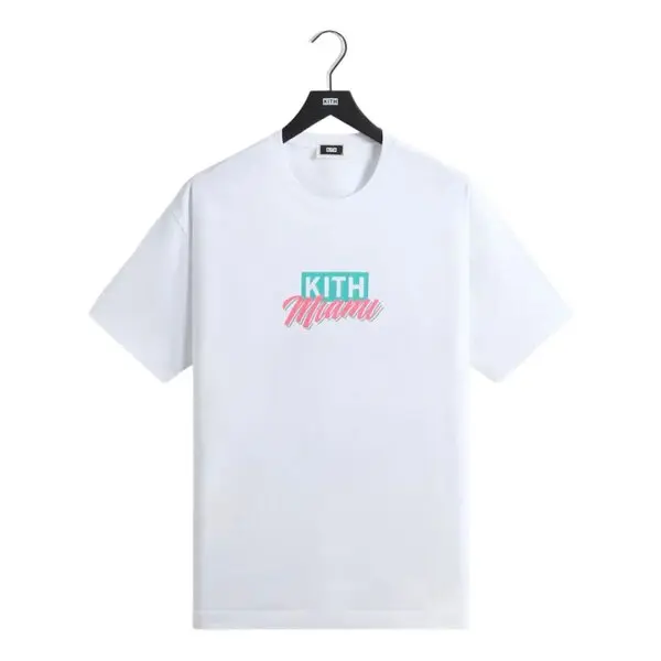 Kith Miami Classic Logo T-shirt - White