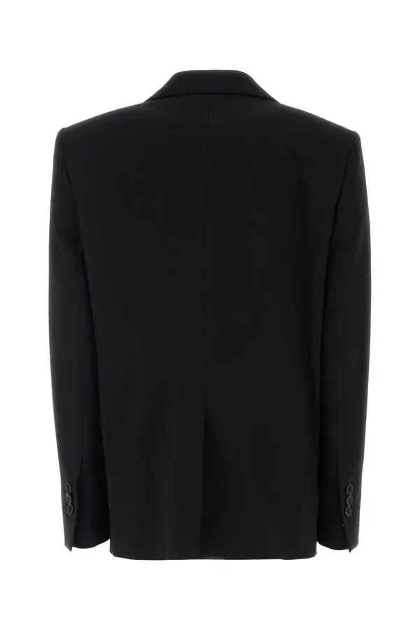 Dsquared2 Stretch Wool Blend Oversize Blazer