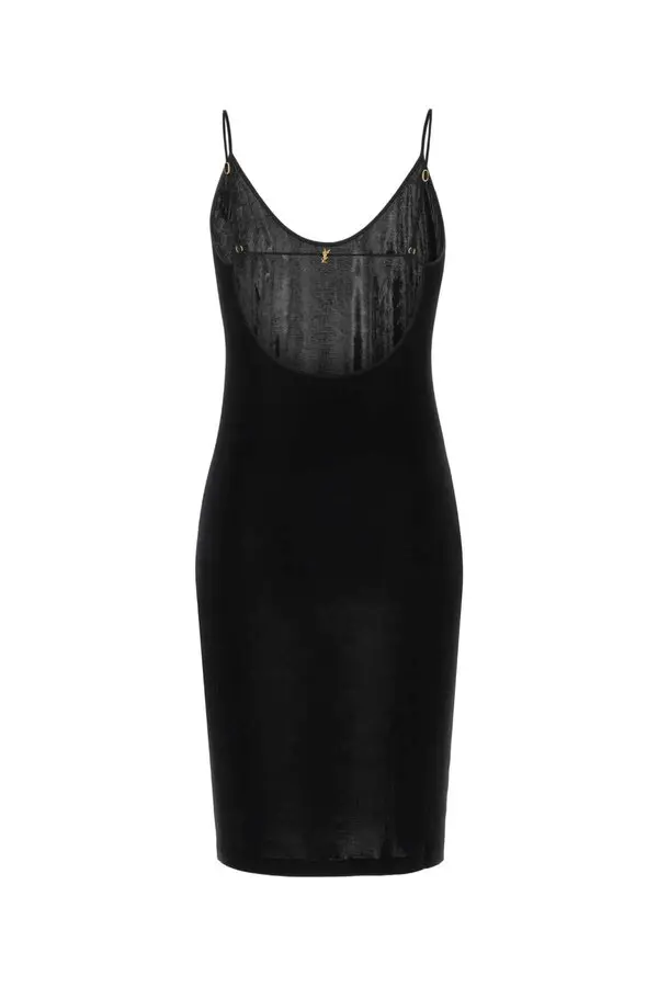 Saint Laurent Stretch Viscose Dress