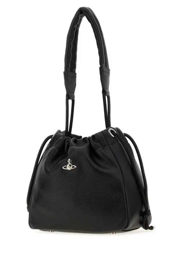 VIVIENNE WESTWOOD Hilary Bucket Bag - Black