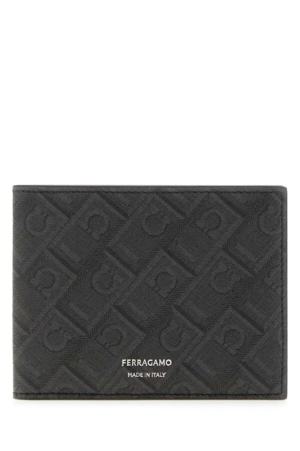 FERRAGAMO Printed Leather Wallet - Multicolor