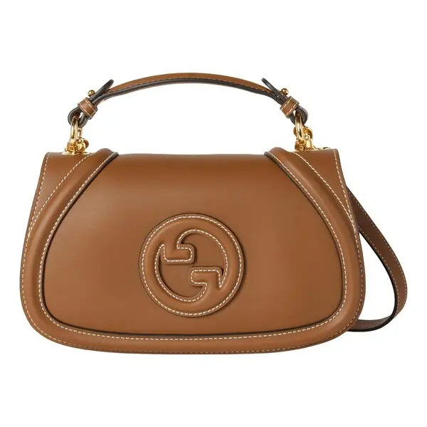 Gucci Blondie Medium Top Handle Bag - Brown
