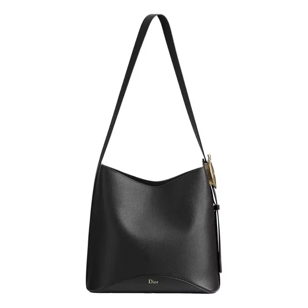Dior Medium Medaillon Bucket Bag - Black