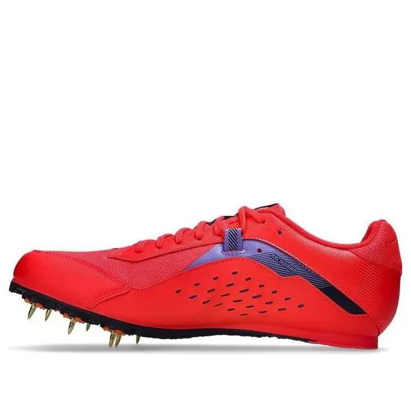 Asics Effort 14 Track Spikes - Red/blue