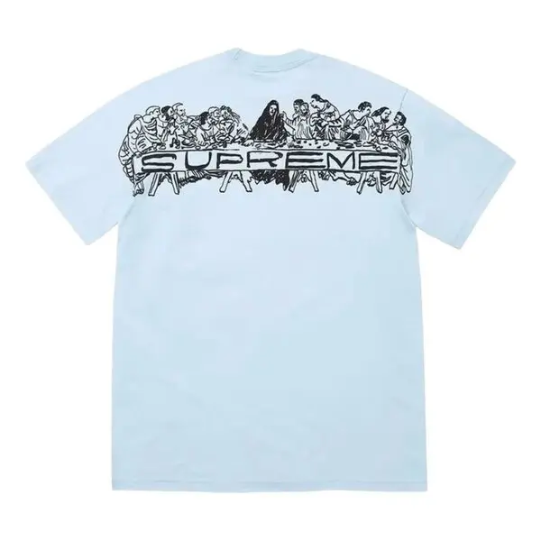 Supreme Ss26 Supper T-shirt - Powder Blue