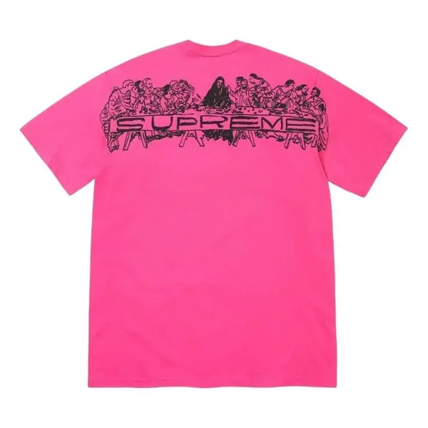 Supreme Ss26 Supper T-shirt - Fuchsia
