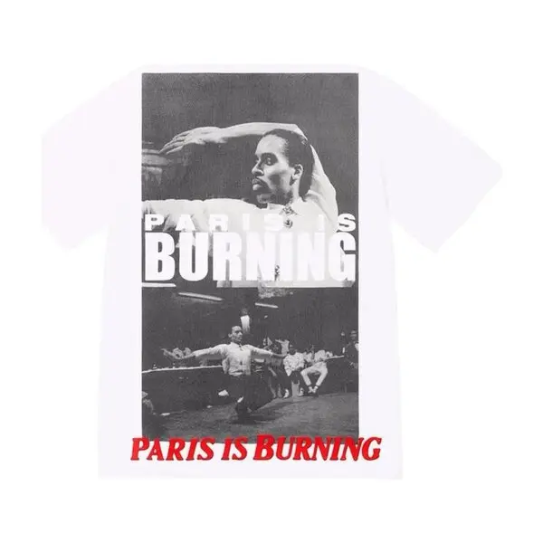 Supreme Ss26 Paris Is Burning T-shirt - White