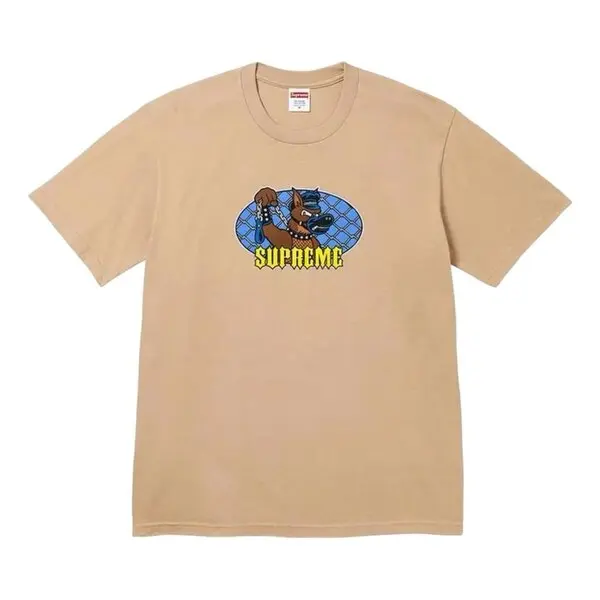Supreme Ss26 Leash T-shirt - Khaki