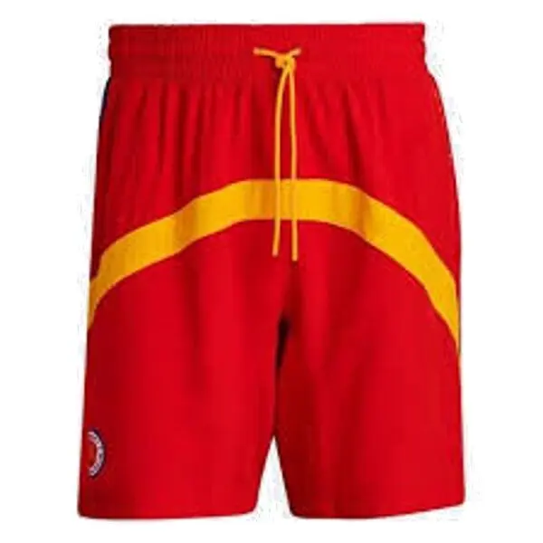 Adidas X Eric Emanuel Shorts - Red/yellow