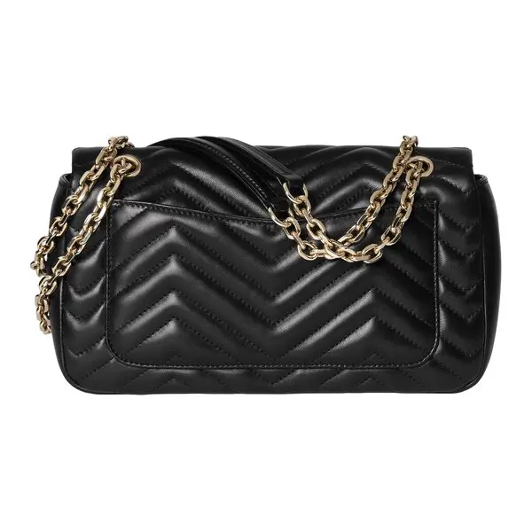 Gucci Gg Marmont Medium Shoulder Bag - Black