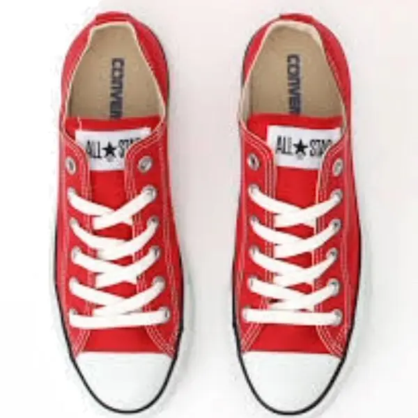 CONVERSE Chuck Taylor All Star Ox Sneakers - Red/white
