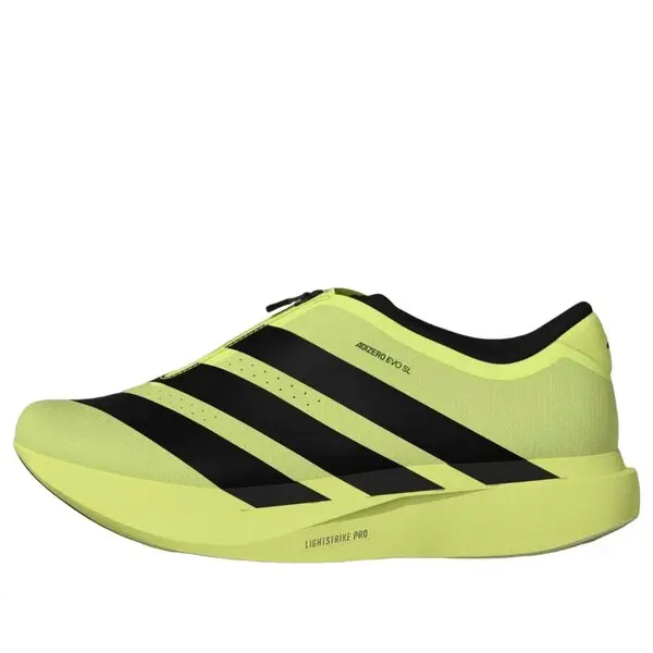 Adidas Adizero Evo Sl Zip Athletic Sneakers - Volt
