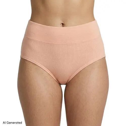 LANDS' END High Rise Full Coverage Brief Soft Essential Everyday 3 Pack Panties