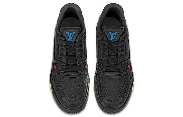 LOUIS VUITTON Trainer Sneakers - Black/blue/red