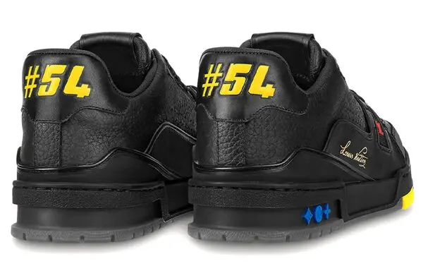 LOUIS VUITTON Trainer Sneakers - Black/blue/red