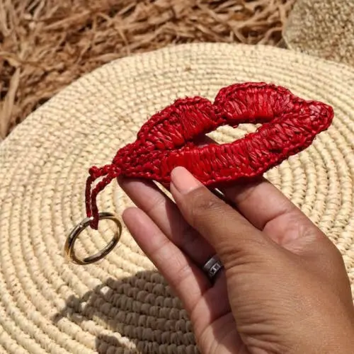 ZANATANY CONCEPTS Lips Keyring