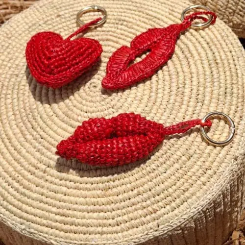 ZANATANY CONCEPTS Lips Keyring