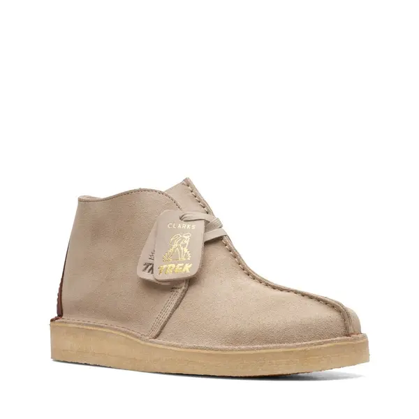 Clarks Trek Hi 50th Anniversary Suede Boots - Sand