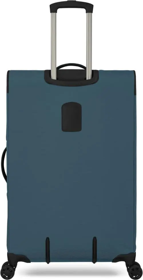 WALLYBAGS Stratford Softside Checked Spinner Luggage - Teal