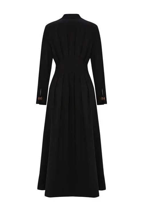 EXQUISE Alba Midi Shirt Dress