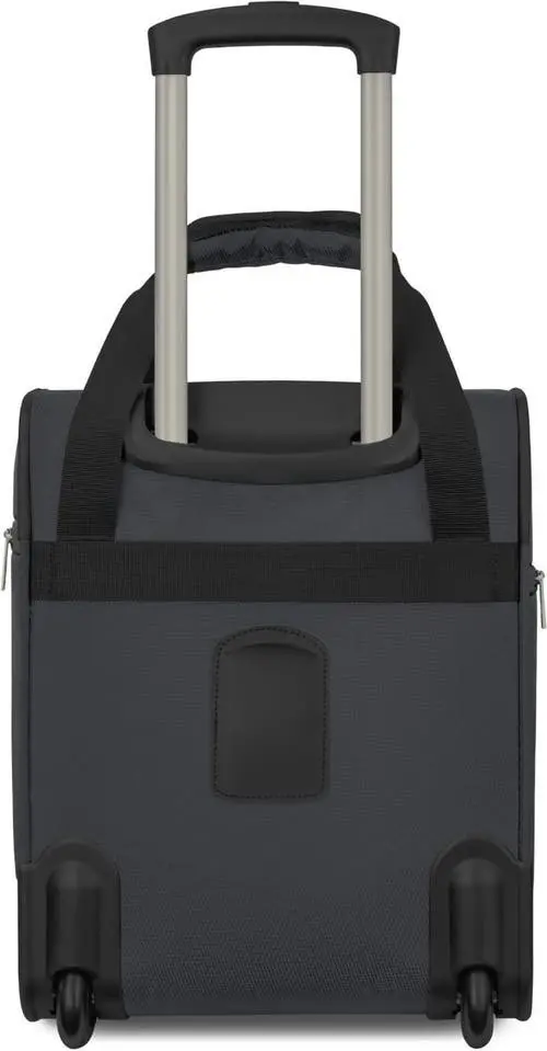 WALLYBAGS Stratford Softside 16" Underseat Carry On Luggage - Graphite
