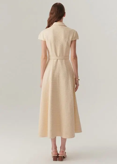 EXQUISE Savannah Midi Shirt Dress