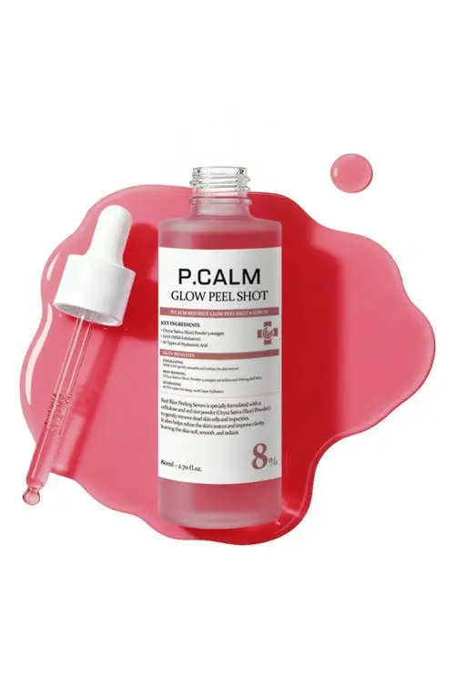 P.CALM Red Rice Glow Peel Shot Serum