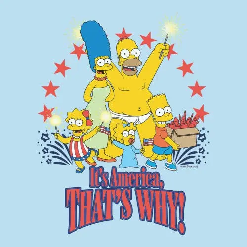 THE SIMPSONS It's Family That's Why T Shirt