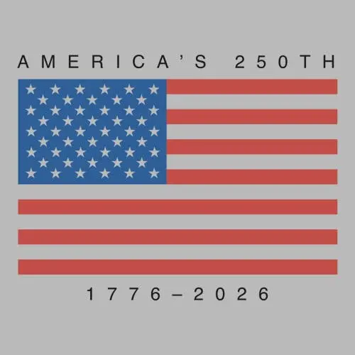LOST GODS America 250th Anniversary Flag Graphic T-shirt